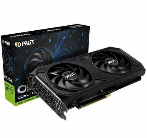 Видеокарта Palit nvidia RTX 4070 dual OC 12гб