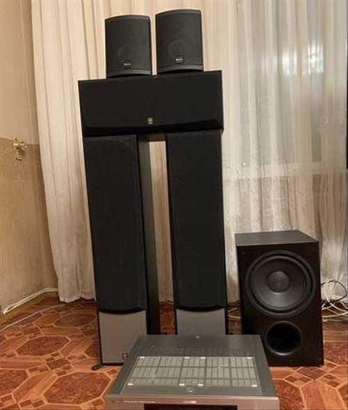 Домашний кинотеатр Yamaha reciver htr-6190