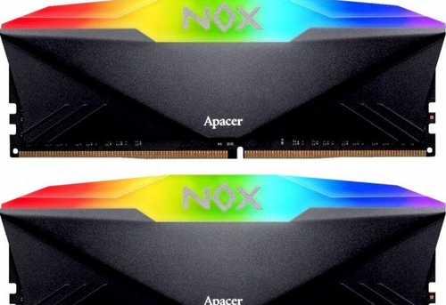 32Gb DDR4 3600MHz Apacer NOX RGB Black (AH4U32G36C