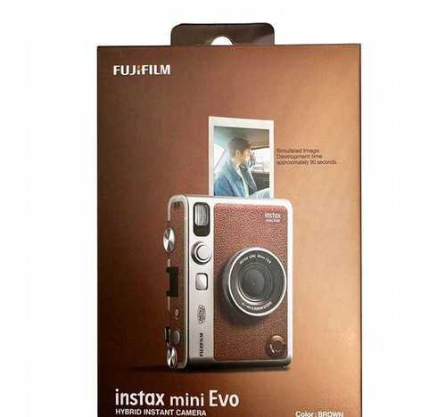 Фотоаппарат Instax Mini Evo Brown