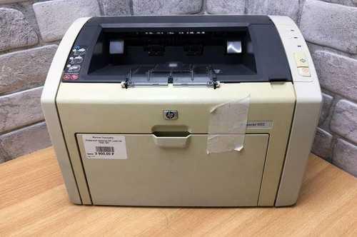 Лазерный черно-белый принтер HP laserjet 1022