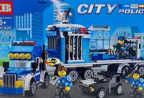 Лего Автомобиль для перевозки заключенных