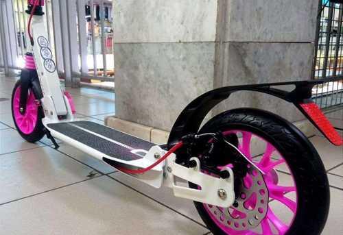 Самокат с 2 амортизаторами City Scooter Disk 2023