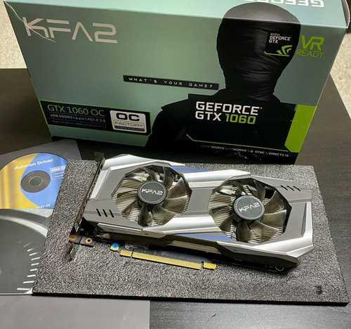 Видеокарта Geforce KFA2 GTX1060 6Gb