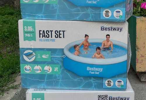 Бассейн Bestway Fast Set 57270, 305х76 см