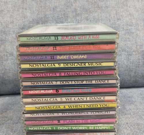 Cd диски Nostalgia 13 штук
