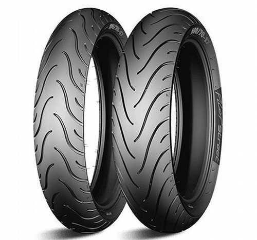 16/80/90 Michelin Pilot Street 48S TL/TT Передняя (Front) /Задняя (Rear) reinf 2023