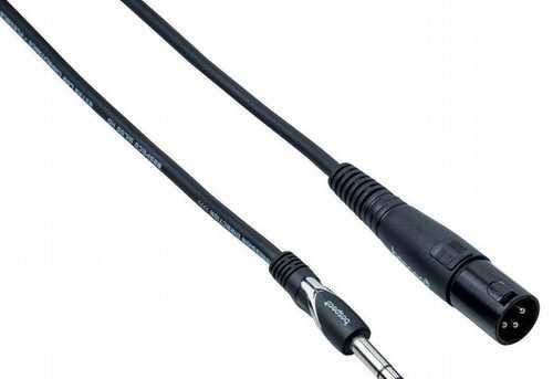 Кабель межблочный XLR-M-Jack Bespeco hdsm100 1 m