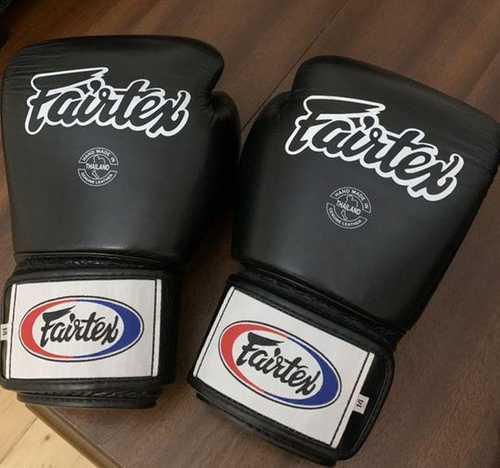 Fairtex BGV1 black 14oz Перчатки боксерские