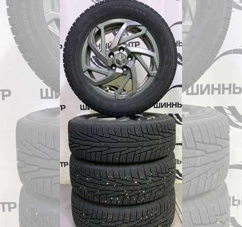 Колеса зимние (нешип) Nokian 195/65R15 Chevrolet A