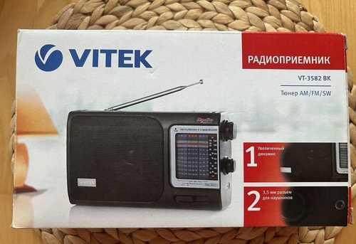 Радиоприемник vitek vt-3682 BK