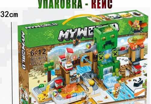 Конструктор Minecraft My World "Шахта Крипера"