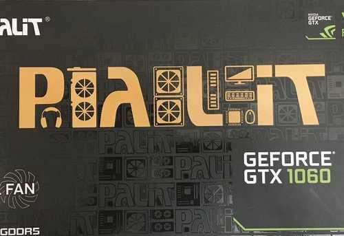 Видеокарта Gtx 1060 6 gb palit