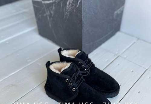 Угги ботинки оригинал UGG Australia чёрные