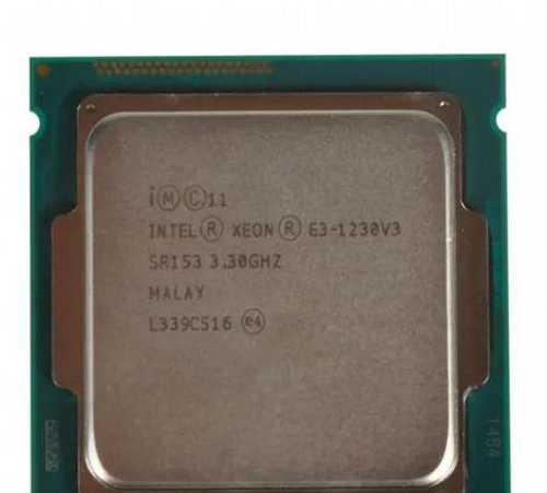 Процессор xeon e3 1230, 4 ядра 8 потоков s1155