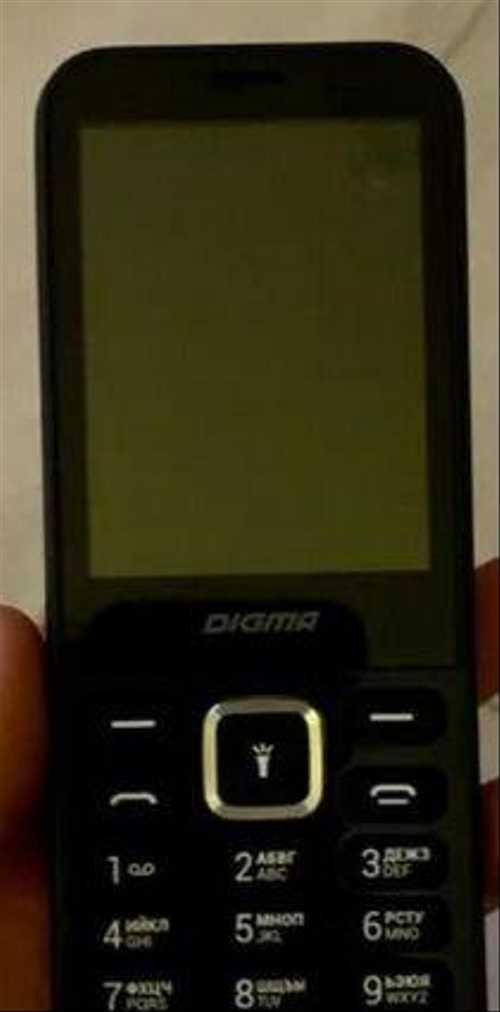 Мобильный телефон Digma (2 sim карты), новый