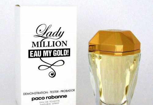 Тестер Paco Rabanne Lady Million Eau My Gold