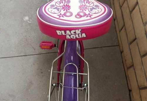 Велосипед двухколесный "Black Aqua Princess" 18