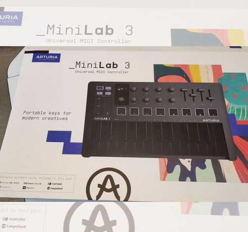 Midi клавиатура Arturia MiniLab 3