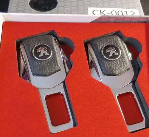 Заглушки для ремня безопасности Peugeot Пежо