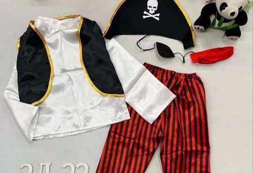 Пират Разбойник костюм детский карнавальный 116