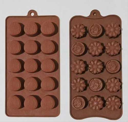 Силиконовые формы для шоколада и мармелада