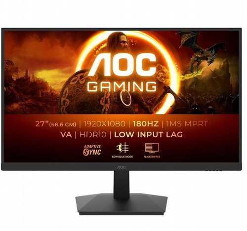 Монитор AOC Gaming 27G15N2, 180Гц, 1мс, HDR10