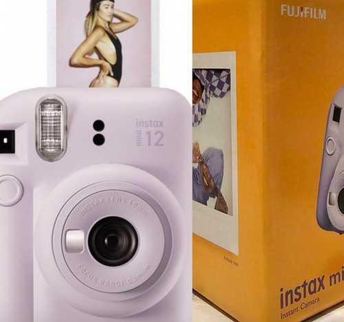 Фотоаппарат instax 12 mini purple новый оригинал