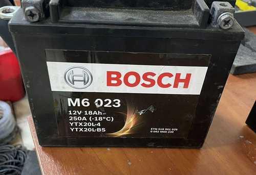 Мото Аккумулятор bosch M6 023