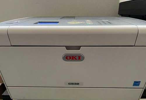 Цветной лазерный принтер (рабочий)