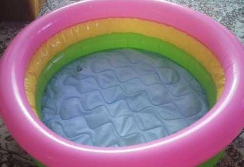 Надувной бассейн для детей до 3 лет