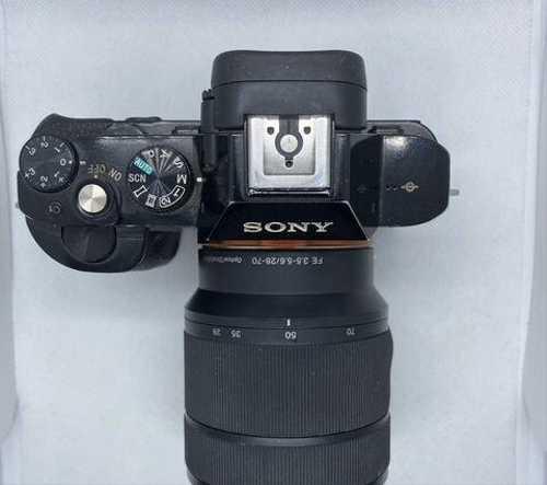Беззеркалка Sony a7 mark 1 + объектив