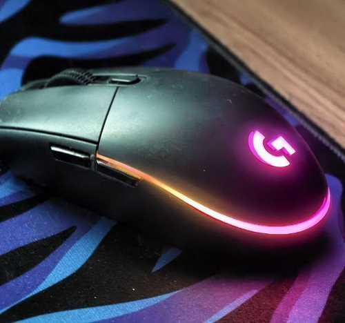 Игровая мышь logitech g102 lightsync