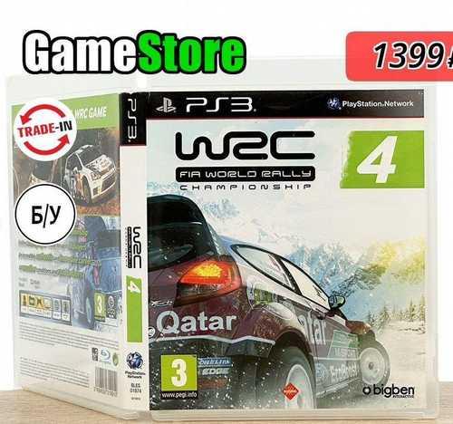 WRC 4 Английская версия PS3 б/у