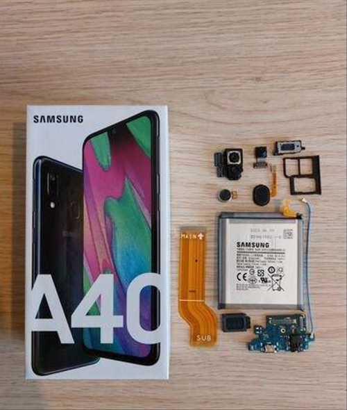 Samsung galaxy a40 разбор (цена за все)
