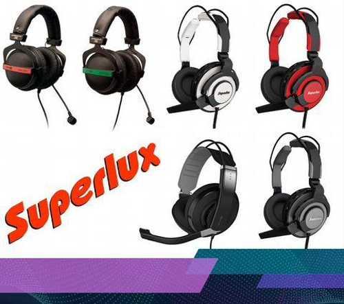 Игровые профессиональные наушники Superlux