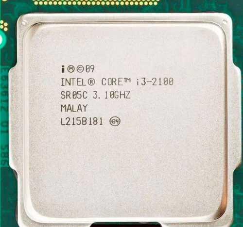 Процессор Intel core i3 2100 lga 1155