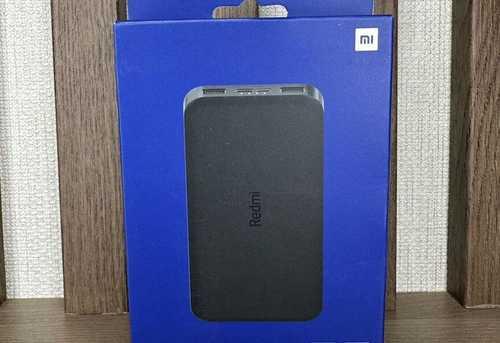 Xiaomi Redmi Power Bank с кабелем, 10000 mAh, черн