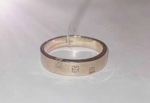 Золотое кольцо 21.5 размер печатка
