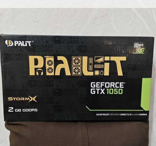 Видеокарта Palit GTX 1050 StormX 2Gb gddr5