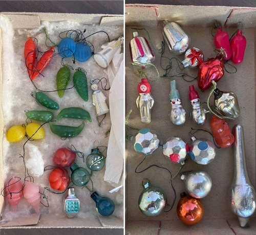 Елочные игрушки СССР Малютка