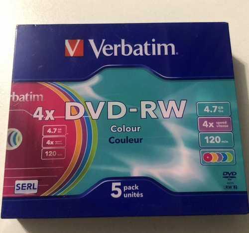 Диски DVD RW болванки