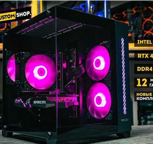 Новый Игровой пк i5 12400F   RTX 4060Ti 16Gb