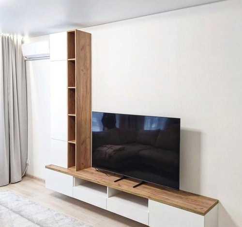 TV зона со шкафами с фабрики