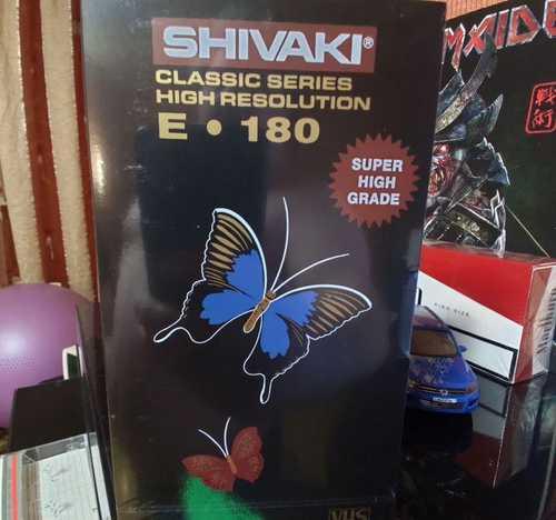 Видеокассеты новые из блока Shivaki 3шт
