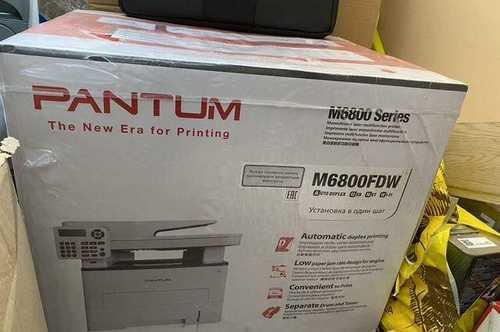Принтер мфу лазерное Pantum M6800FDW
