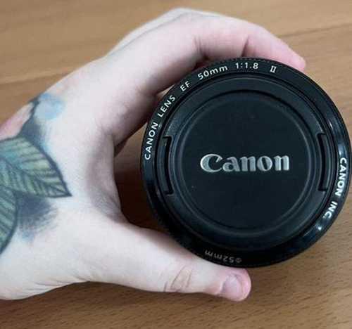 Объектив canon EF 50mm f/1.8 II в идеале