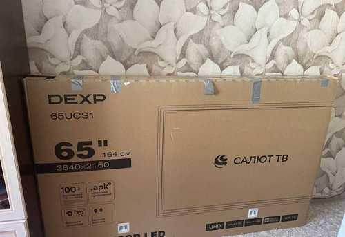 Телевизор LED dexp 65