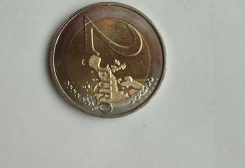 Монета 2 евро юбилейная