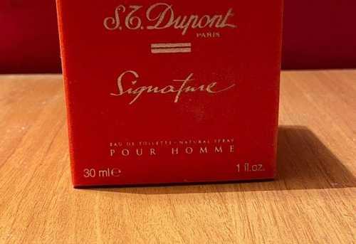 Винтаж Signature for Men S.T. Dupont 30мл